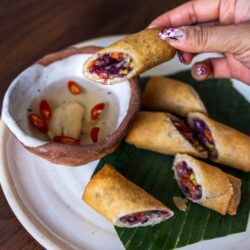 My Mom's Lumpiang Gulay - Filipino Vegetable Spring Rolls | Indulgent ...