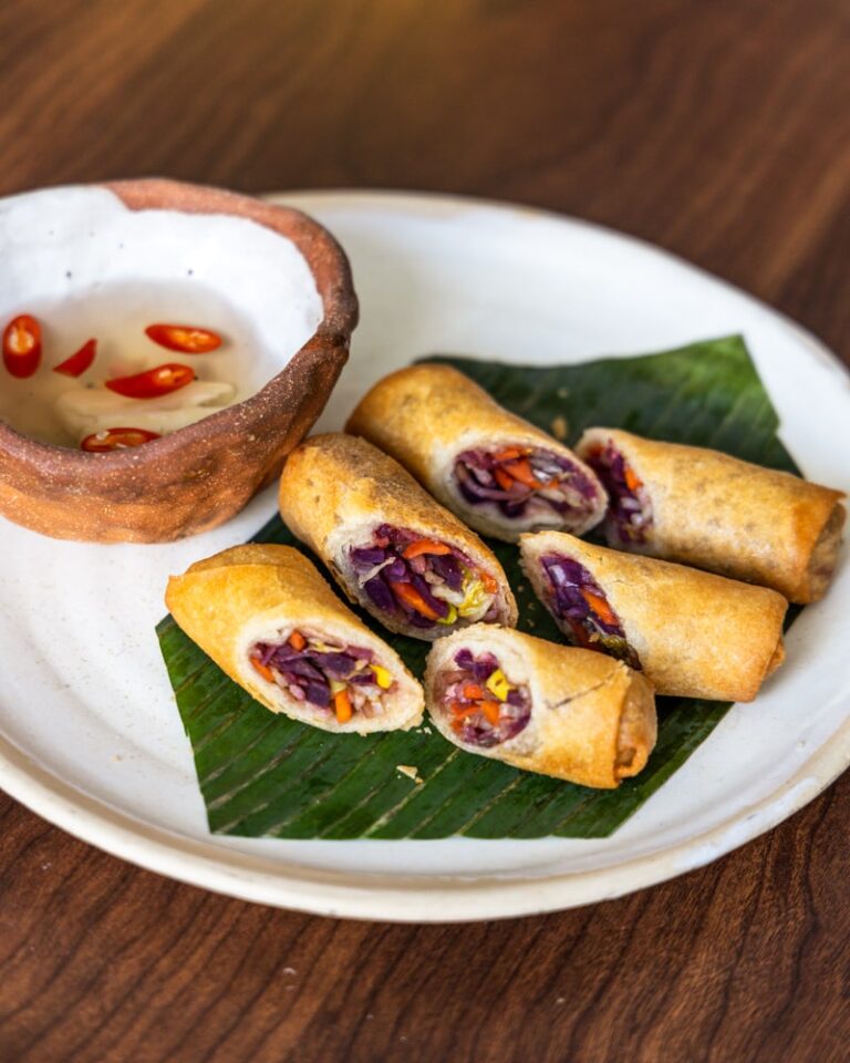 My Mom's Lumpiang Gulay - Filipino Vegetable Spring Rolls | Indulgent ...