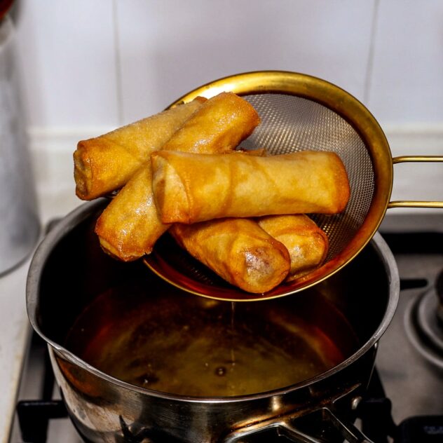 My Mom's Lumpiang Gulay - Filipino Vegetable Spring Rolls | Indulgent ...